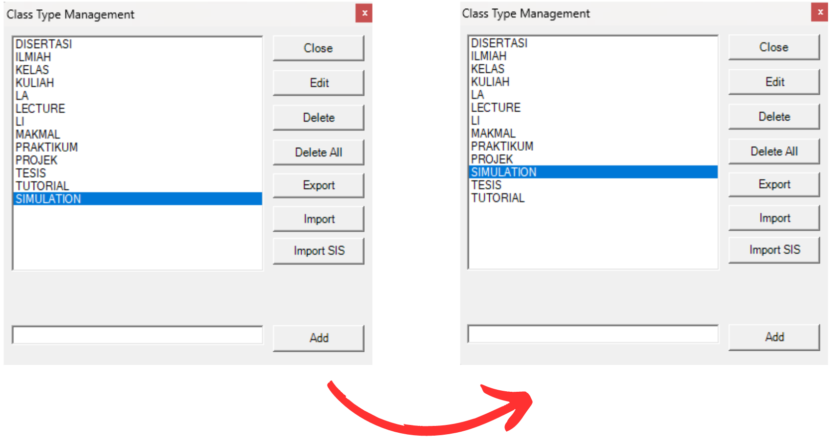 Stage 1: Database: Class Type | TPlus